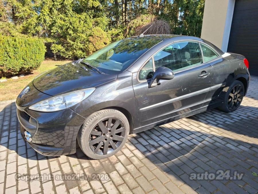 Black Peugeot 207 2007 in Tallinn, with an engine capacity of 1.60 L and mileage of 150 thousand km for 2500 €, photo 2 on AUTOMOTO.COM.LV