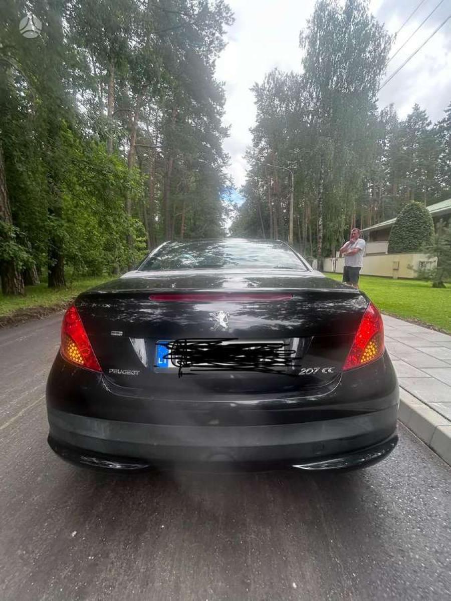 Melns Peugeot 207 2008 Viļņa, ar dzinēja tilpumu 1.60 L un nobraukumu 237 tūkst. km par 2000 €, foto 4 vietnē AUTOMOTO.COM.LV