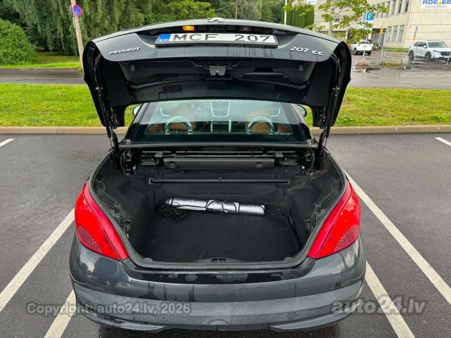 Melns Peugeot 207 2008 Tallina, ar dzinēja tilpumu 1.60 L un nobraukumu 234 tūkst. km par 2490 €, foto 8 vietnē AUTOMOTO.COM.LV