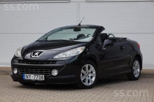 Black Peugeot 207 2009 in Riga, with an engine capacity of 1.60 L and mileage of 0 thousand km for 1100 €, photo 1 on AUTOMOTO.COM.LV
