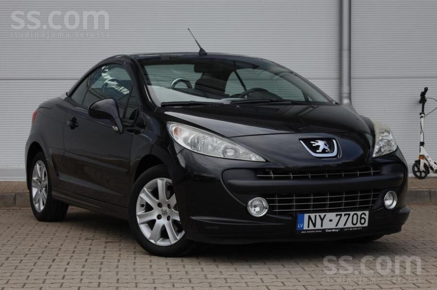 Black Peugeot 207 2009 in Riga, with an engine capacity of 1.60 L and mileage of 0 thousand km for 1100 €, photo 2 on AUTOMOTO.COM.LV