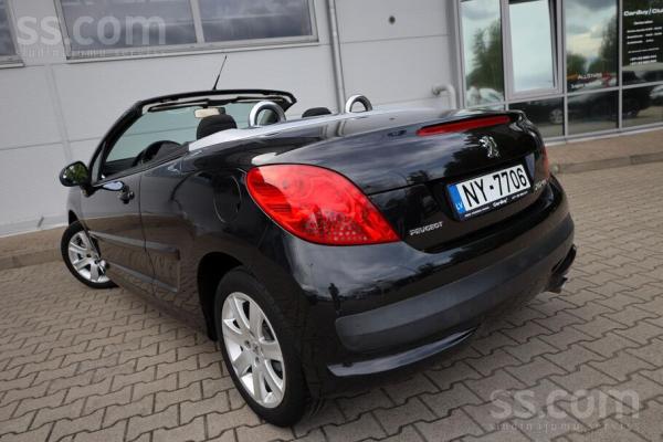 Black Peugeot 207 2009 in Riga, with an engine capacity of 1.60 L and mileage of 0 thousand km for 1100 €, photo 5 on AUTOMOTO.COM.LV