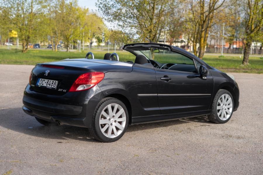 Black Peugeot 207 2009 in Riga, with an engine capacity of 1.60 L and mileage of 201 thousand km for 3500 €, photo 17 on AUTOMOTO.COM.LV
