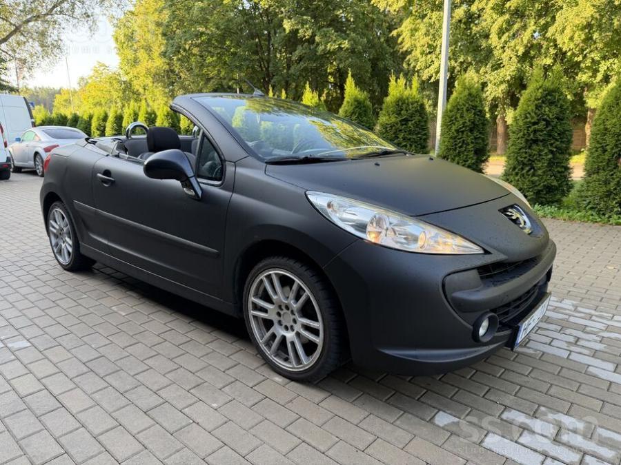 Black Peugeot 207 2009 in Riga, with an engine capacity of 1.60 L and mileage of 183 thousand km for 1650 €, photo 3 on AUTOMOTO.COM.LV