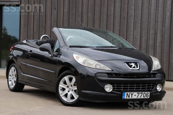 Black Peugeot 207 2009 in Tukums, with an engine capacity of 1.60 L and mileage of 200 thousand km for 2990 €, photo 1 on AUTOMOTO.COM.LV
