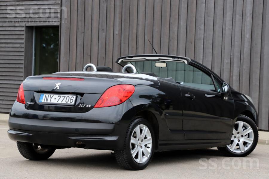 Melns Peugeot 207 2009 Tukums, ar dzinēja tilpumu 1.60 L un nobraukumu 200 tūkst. km par 2990 €, foto 4 vietnē AUTOMOTO.COM.LV