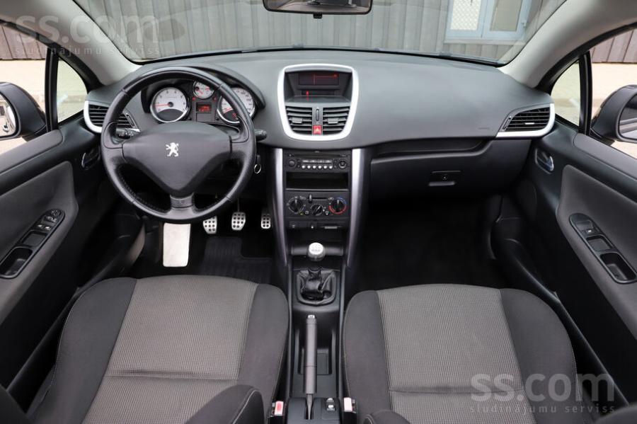 Melns Peugeot 207 2009 Tukums, ar dzinēja tilpumu 1.60 L un nobraukumu 200 tūkst. km par 2990 €, foto 7 vietnē AUTOMOTO.COM.LV