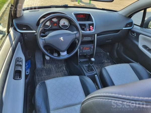 Black Peugeot 207 2011 in Riga, with an engine capacity of 1.60 L and mileage of 171 thousand km for 3390 €, photo 8 on AUTOMOTO.COM.LV