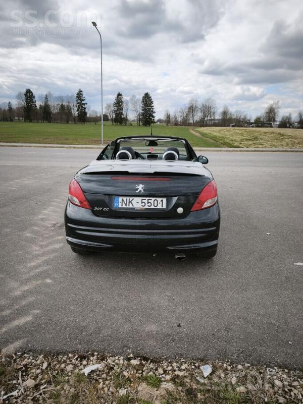 Black Peugeot 207 2011 in Riga, with an engine capacity of 1.60 L and mileage of 171 thousand km for 3300 €, photo 2 on AUTOMOTO.COM.LV