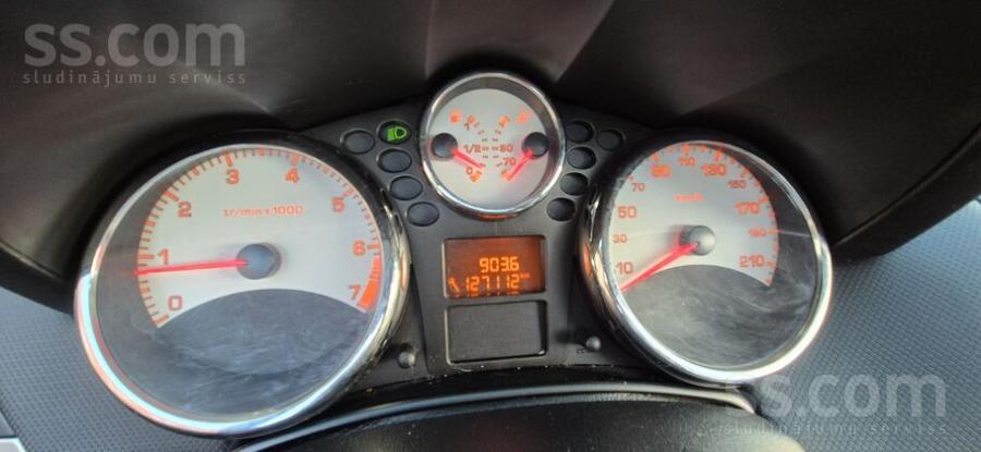 Melns Peugeot 207 2012 Ogre, ar dzinēja tilpumu 1.60 L un nobraukumu 127 tūkst. km par 2500 €, foto 14 vietnē AUTOMOTO.COM.LV
