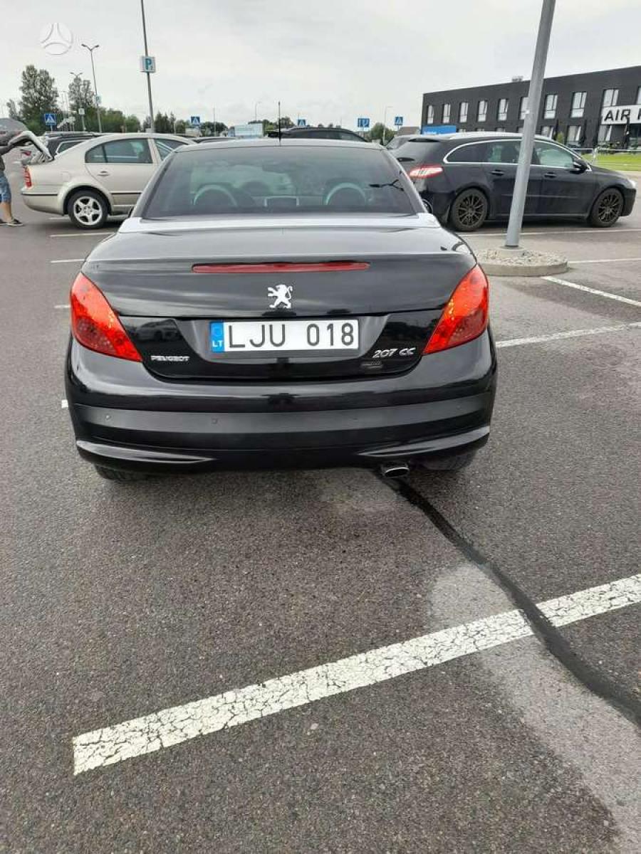Melns Peugeot 207 2009 Kauņa, ar dzinēja tilpumu 1.60 L un nobraukumu 180 tūkst. km par 1950 €, foto 3 vietnē AUTOMOTO.COM.LV