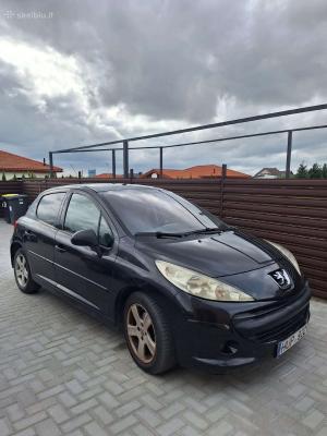 Black Peugeot 207 2006 in Klaipeda, with an engine capacity of 1.50 L and mileage of 299 thousand km for 950 €, photo  on AUTOMOTO.COM.LV