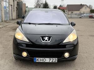 Black Peugeot 207 2007 in Silute, with an engine capacity of 1.60 L and mileage of 324 thousand km for 1100 €, photo 7 on AUTOMOTO.COM.LV