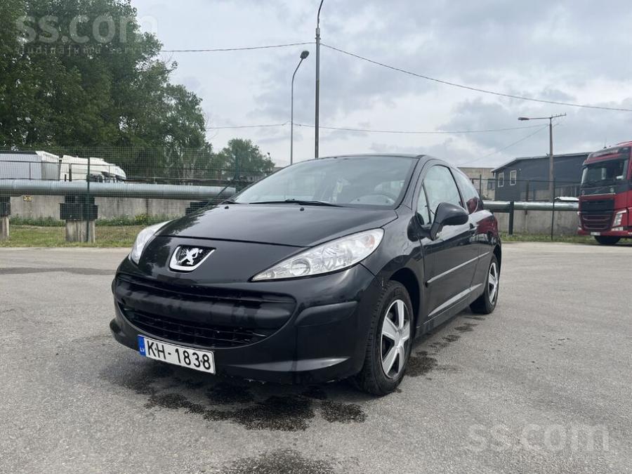 Melns Peugeot 207 2007 Rīga, ar dzinēja tilpumu 1.40 L un nobraukumu 230 tūkst. km par 500 €, foto 1 vietnē AUTOMOTO.COM.LV