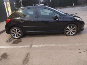 Black Peugeot 207 2007 in Vilnius, with an engine capacity of 1.60 L and mileage of 256 thousand km for 1150 €, photo  on AUTOMOTO.COM.LV