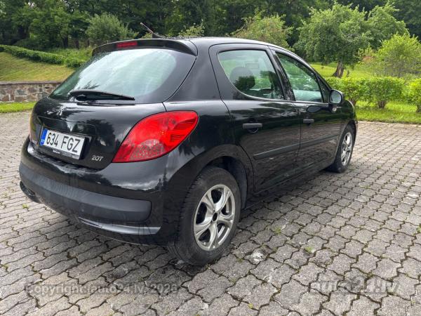 Black Peugeot 207 2007 in Viljandi, with an engine capacity of 1.40 L and mileage of 118 thousand km for 1900 €, photo 4 on AUTOMOTO.COM.LV