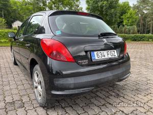 Black Peugeot 207 2007 in Viljandi, with an engine capacity of 1.40 L and mileage of 118 thousand km for 1900 €, photo 6 on AUTOMOTO.COM.LV