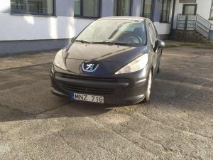 Черный Пежо 207 2007 в Вильнюс, объемом двигателя 1.40 л и пробегом 258 тыс. км за 1100 €, фото 4 на AUTOMOTO.COM.LV