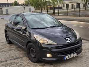 Black Peugeot 207 2007 in Ukmerge, with an engine capacity of 1.40 L and mileage of 407 thousand km for 350 €, photo  on AUTOMOTO.COM.LV