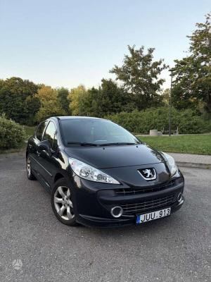 Black Peugeot 207 2007 in Kaunas, with an engine capacity of 1.56 L and mileage of 272 thousand km for 1300 €, photo  on AUTOMOTO.COM.LV