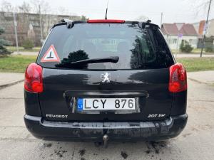 Black Peugeot 207 2008 in Kaunas, with an engine capacity of 1.40 L and mileage of 268 thousand km for 1000 €, photo 9 on AUTOMOTO.COM.LV