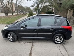 Black Peugeot 207 2008 in Kaunas, with an engine capacity of 1.40 L and mileage of 268 thousand km for 1000 €, photo 11 on AUTOMOTO.COM.LV