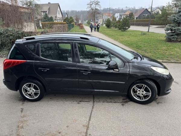 Black Peugeot 207 2008 in Kaunas, with an engine capacity of 1.40 L and mileage of 268 thousand km for 950 €, photo 5 on AUTOMOTO.COM.LV