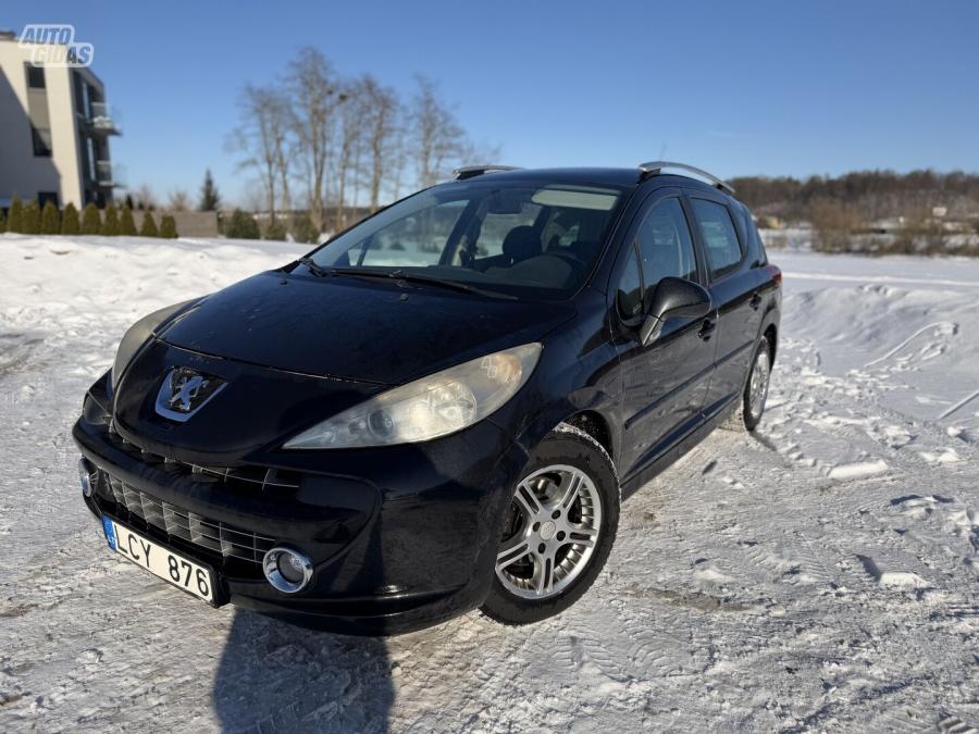 Melns Peugeot 207 2008 Kauņa, ar dzinēja tilpumu 1.40 L un nobraukumu 267 tūkst. km par 1550 €, foto 1 vietnē AUTOMOTO.COM.LV