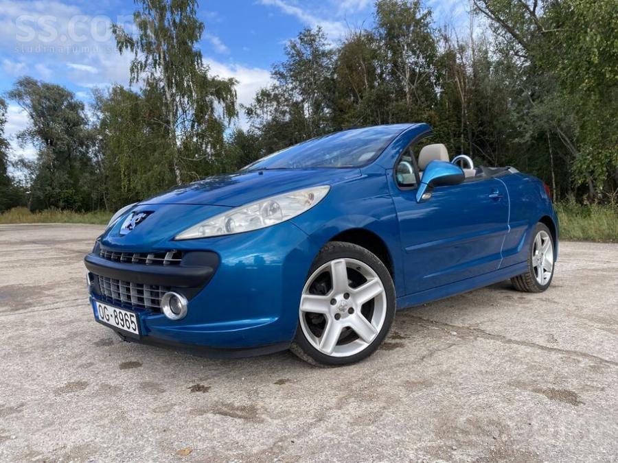 Blue Peugeot 207 2008 in Riga, with an engine capacity of 1.60 L and mileage of 184 thousand km for 2500 €, photo 1 on AUTOMOTO.COM.LV