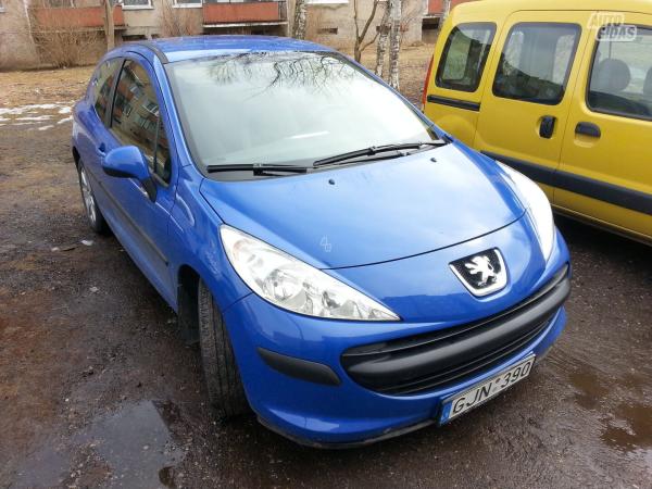 Blue Peugeot 207 2006 in Vilnius, with an engine capacity of 1.40 L and mileage of 245 thousand km for 1200 €, photo 2 on AUTOMOTO.COM.LV