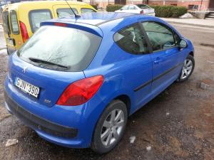 Blue Peugeot 207 2006 in Vilnius, with an engine capacity of 1.40 L and mileage of 245 thousand km for 1200 €, photo 3 on AUTOMOTO.COM.LV