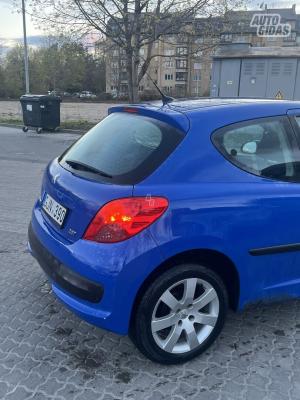 Blue Peugeot 207 2006 in Vilnius, with an engine capacity of 1.40 L and mileage of 210 thousand km for 850 €, photo  on AUTOMOTO.COM.LV