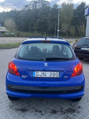 Blue Peugeot 207 2006 in Vilnius, with an engine capacity of 1.40 L and mileage of 210 thousand km for 850 €, photo 3 on AUTOMOTO.COM.LV