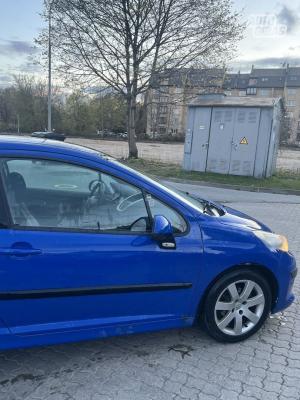 Blue Peugeot 207 2006 in Vilnius, with an engine capacity of 1.40 L and mileage of 210 thousand km for 850 €, photo 5 on AUTOMOTO.COM.LV