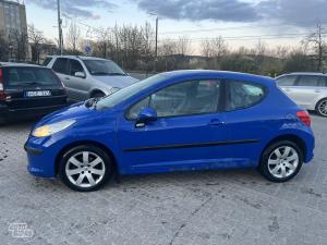 Blue Peugeot 207 2006 in Vilnius, with an engine capacity of 1.40 L and mileage of 210 thousand km for 850 €, photo 8 on AUTOMOTO.COM.LV