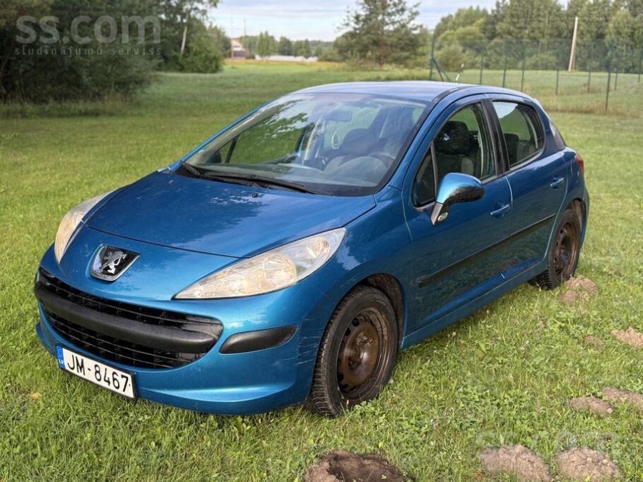 Zils Peugeot 207 2006 Kuldīga, ar dzinēja tilpumu 1.60 L un nobraukumu 267 tūkst. km par 800 €, foto 4 vietnē AUTOMOTO.COM.LV