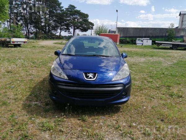 Blue Peugeot 207 2007 in Ogre, with an engine capacity of 1.40 L and mileage of 0 thousand km for 1500 €, photo 7 on AUTOMOTO.COM.LV