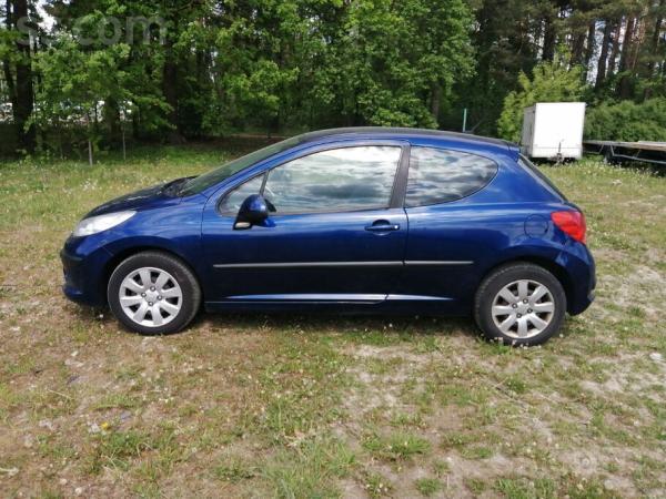 Blue Peugeot 207 2007 in Ogre, with an engine capacity of 1.40 L and mileage of 0 thousand km for 1500 €, photo 2 on AUTOMOTO.COM.LV