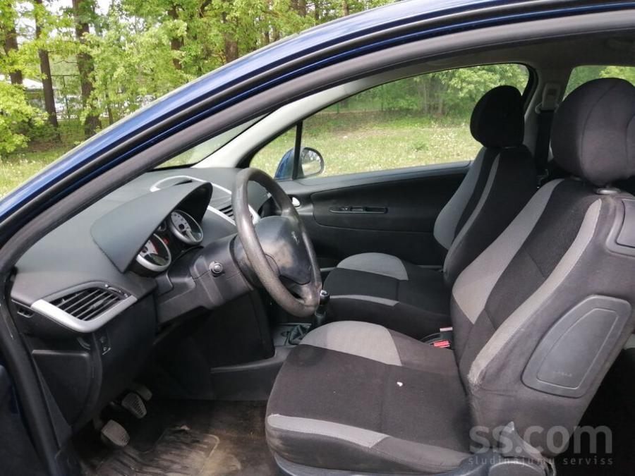 Zils Peugeot 207 2007 Ogre, ar dzinēja tilpumu 1.40 L un nobraukumu 0 tūkst. km par 1000 €, foto 9 vietnē AUTOMOTO.COM.LV