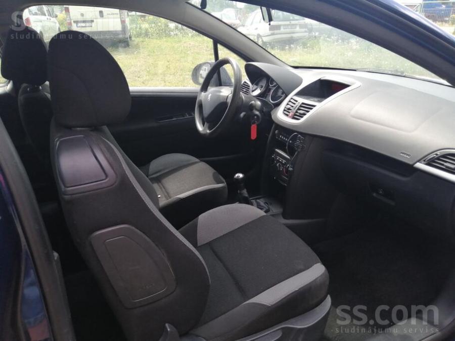 Zils Peugeot 207 2007 Ogre, ar dzinēja tilpumu 1.40 L un nobraukumu 0 tūkst. km par 1000 €, foto 13 vietnē AUTOMOTO.COM.LV