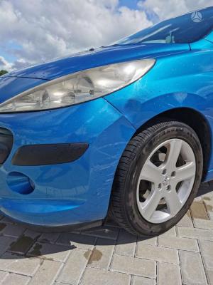 Blue Peugeot 207 2007 in Siauliai, with an engine capacity of 1.40 L and mileage of 231 thousand km for 1600 €, photo 9 on AUTOMOTO.COM.LV