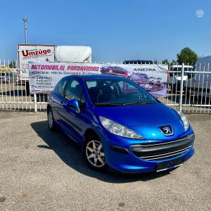 Blue Peugeot 207 2007 in Marijampole, with an engine capacity of 1.36 L and mileage of 159 thousand km for 2299 €, photo  on AUTOMOTO.COM.LV