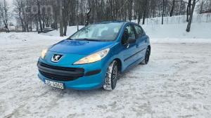 Синий Пежо 207 2008 в Рига, объемом двигателя 1.40 л и пробегом 305 тыс. км за 1100 €, фото  на AUTOMOTO.COM.LV