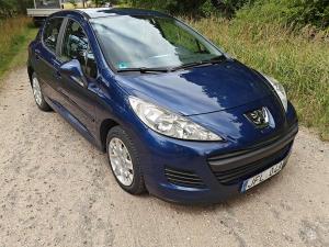 Blue Peugeot 207 2009 in Vilnius, with an engine capacity of 1.40 L and mileage of 168 thousand km for 1750 €, photo  on AUTOMOTO.COM.LV