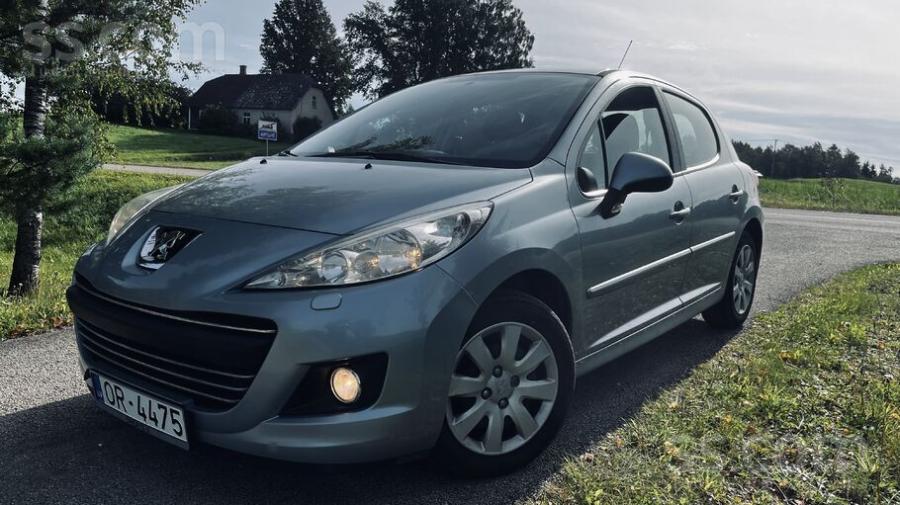 Blue Peugeot 207 2009 in Cesis, with an engine capacity of 1.60 L and mileage of 177 thousand km for 2100 €, photo 1 on AUTOMOTO.COM.LV