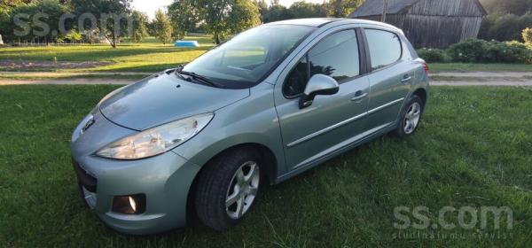 Blue Peugeot 207 2011 in Jekabpils, with an engine capacity of 1.40 L and mileage of 98 thousand km for 1550 €, photo 1 on AUTOMOTO.COM.LV