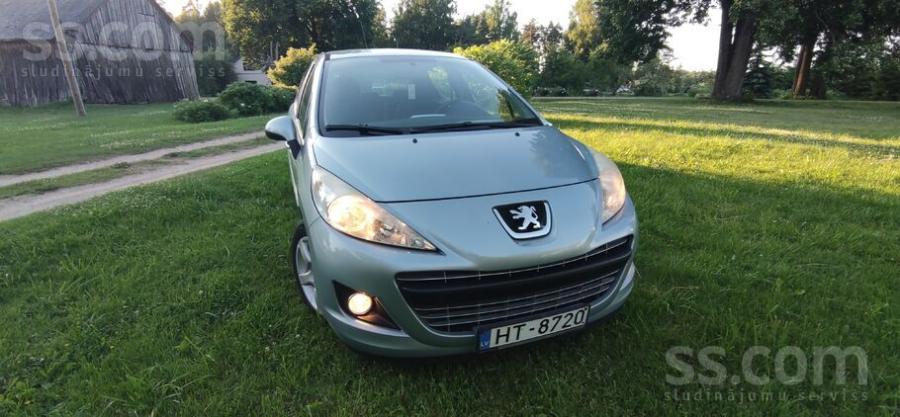 Blue Peugeot 207 2011 in Jekabpils, with an engine capacity of 1.40 L and mileage of 98 thousand km for 1550 €, photo 5 on AUTOMOTO.COM.LV