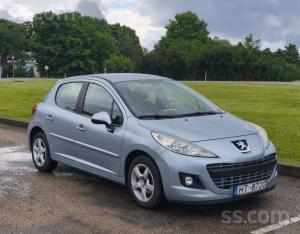 Zils Peugeot 207 2011 Rīga, ar dzinēja tilpumu 1.40 L un nobraukumu 99 tūkst. km par 2200 €, foto  vietnē AUTOMOTO.COM.LV