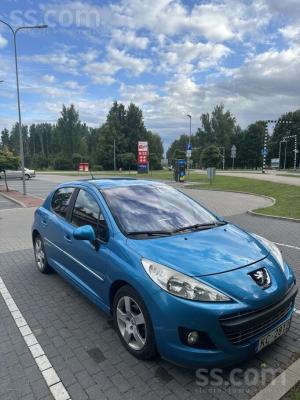Blue Peugeot 207 2012 in Riga, with an engine capacity of 1.60 L and mileage of 157 thousand km for 2900 €, photo  on AUTOMOTO.COM.LV