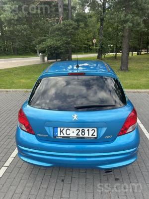 Blue Peugeot 207 2012 in Riga, with an engine capacity of 1.60 L and mileage of 157 thousand km for 2900 €, photo 7 on AUTOMOTO.COM.LV